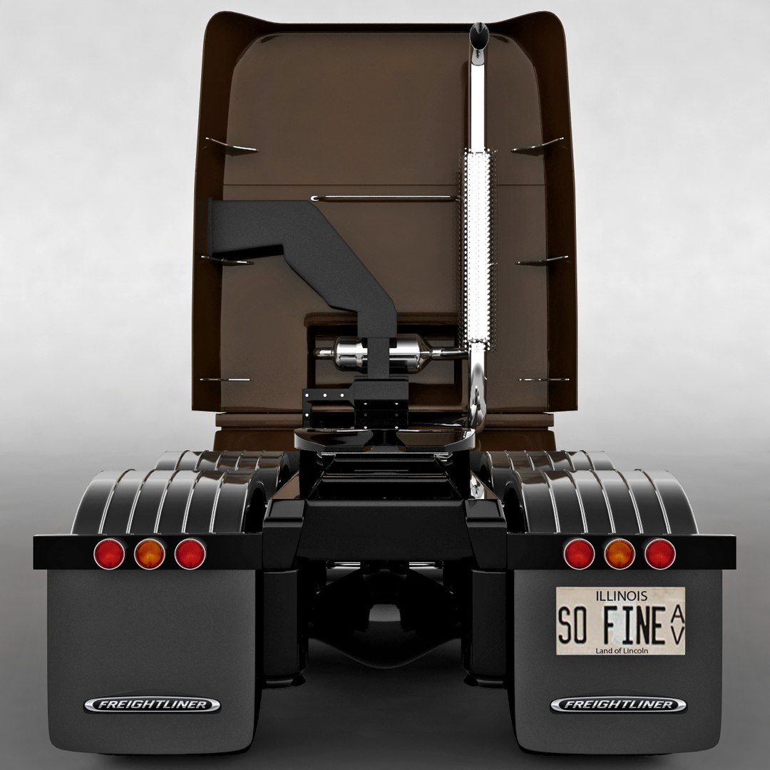 3d model freightliner argosy