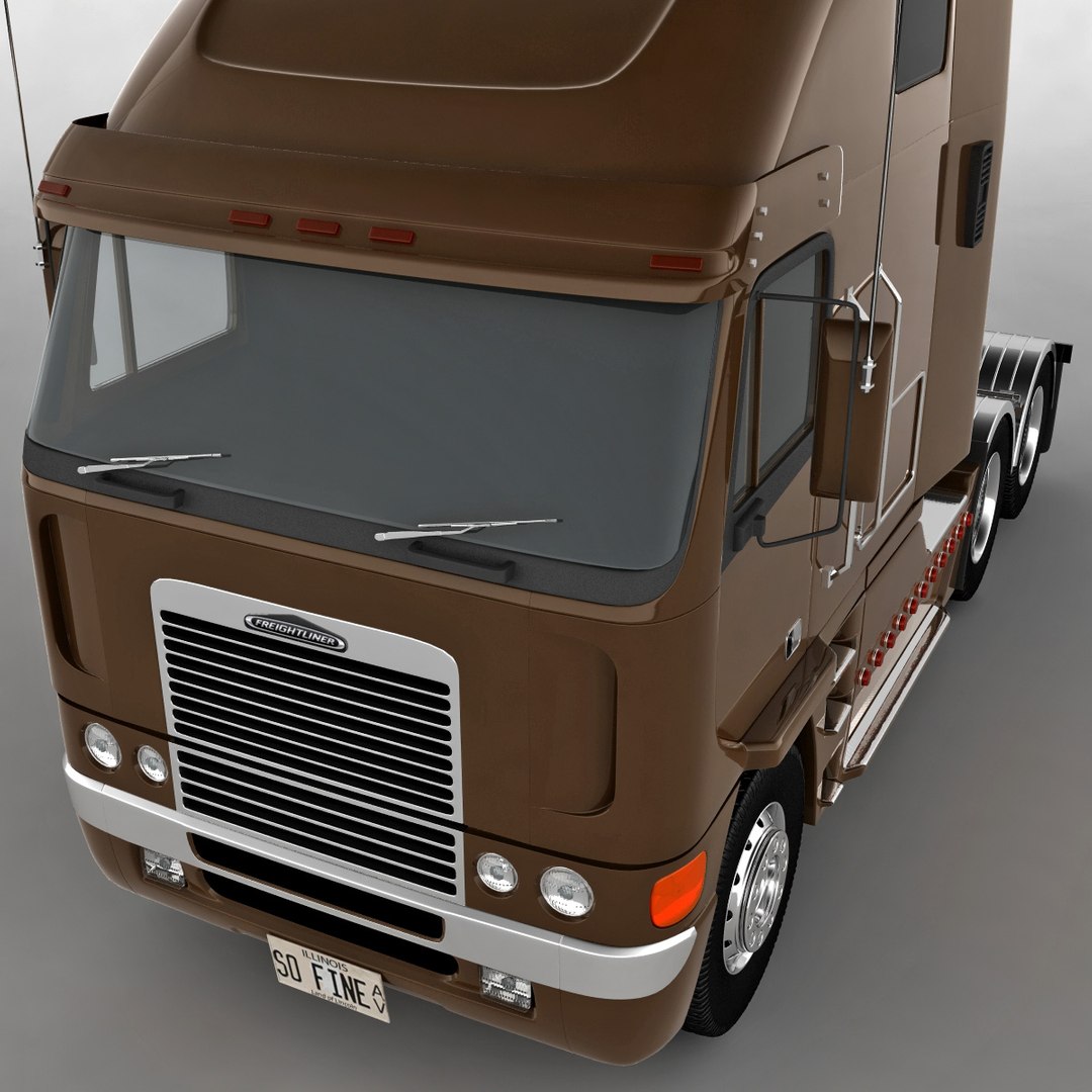 3d model freightliner argosy