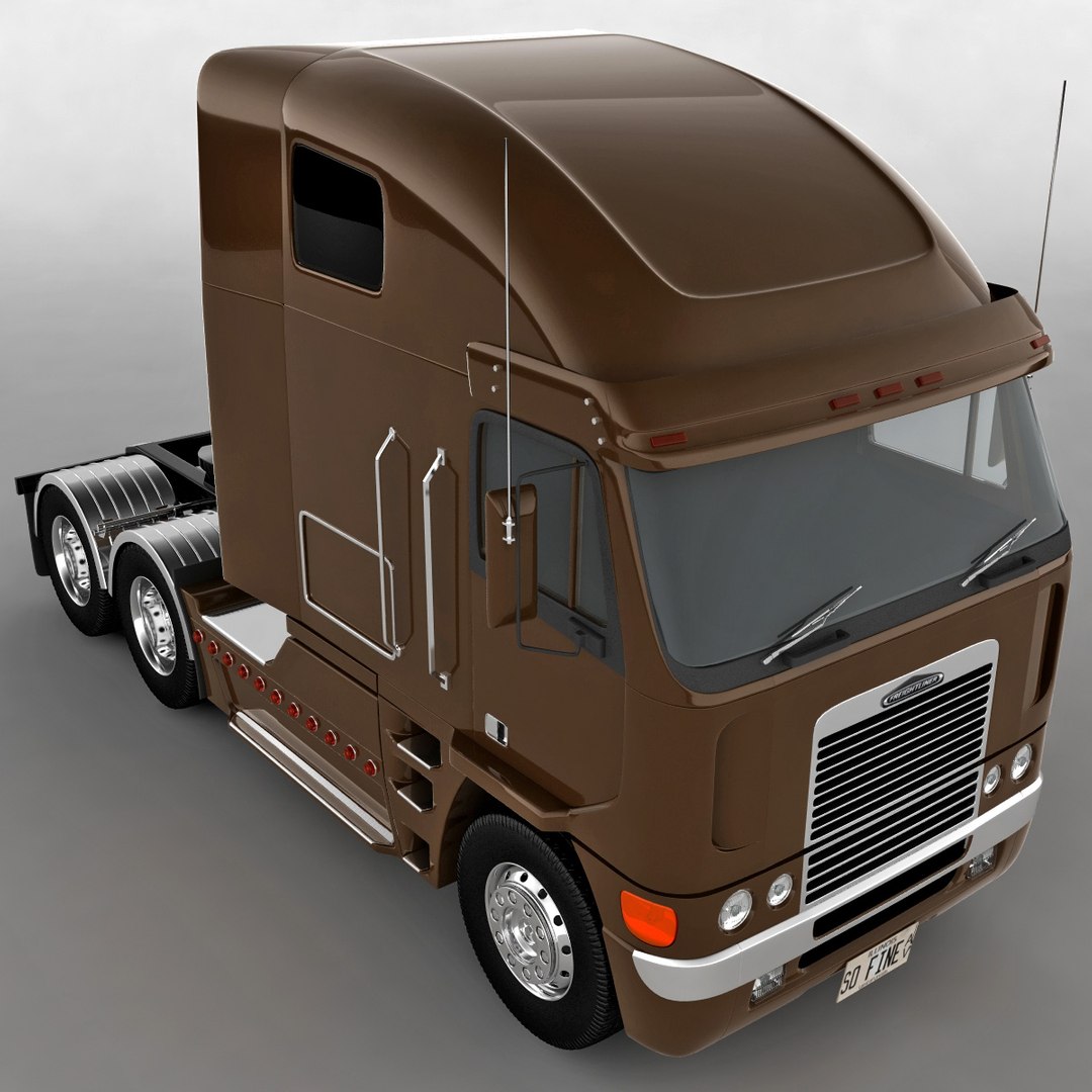 3d model freightliner argosy