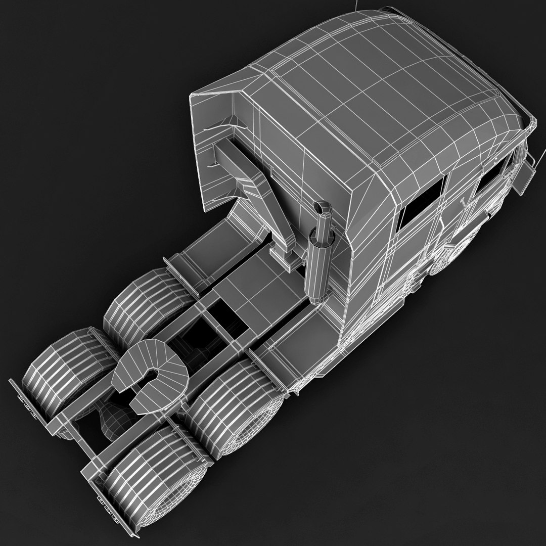 3d model freightliner argosy