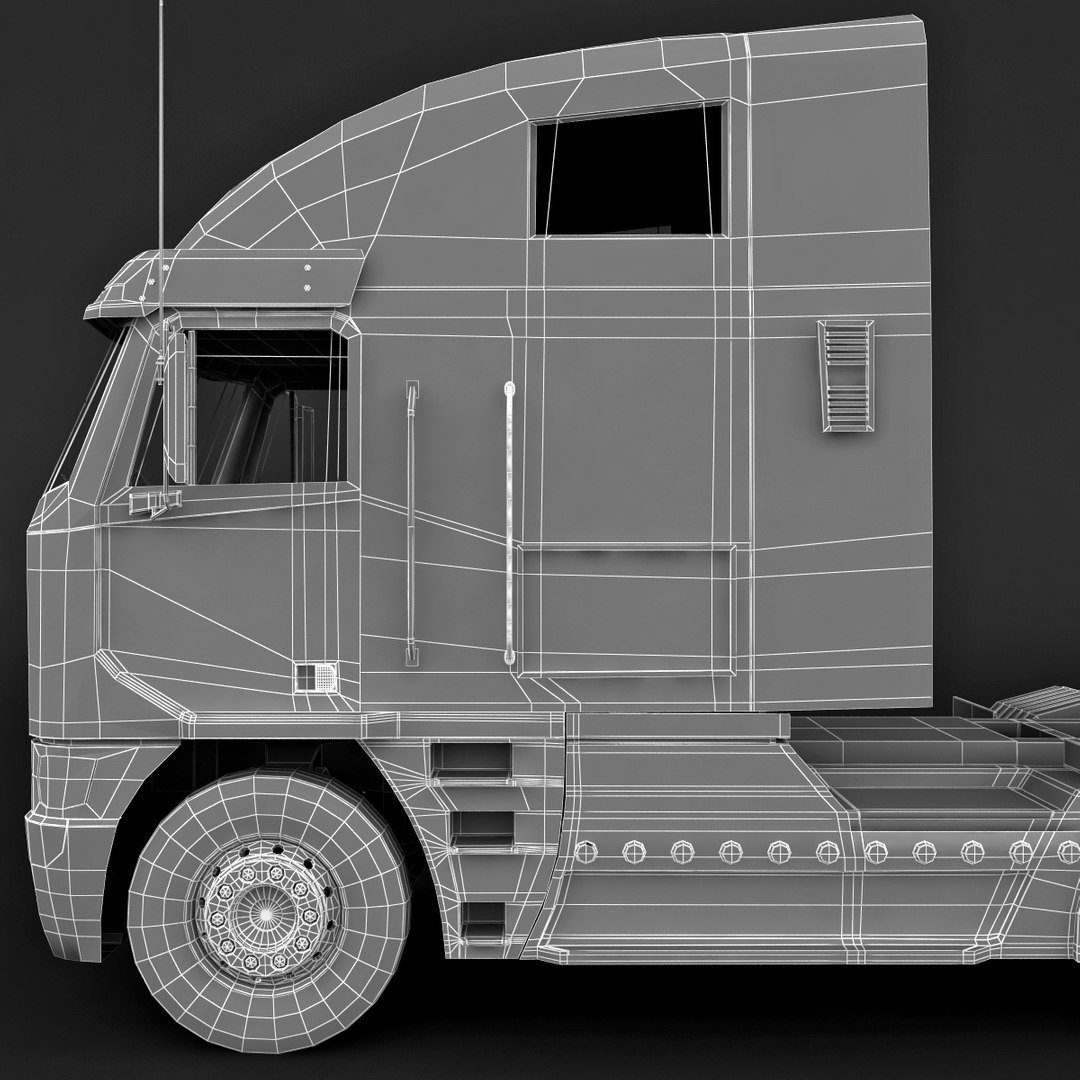 3d model freightliner argosy