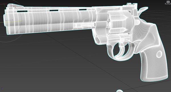 Colt python 3D model - TurboSquid 1460418