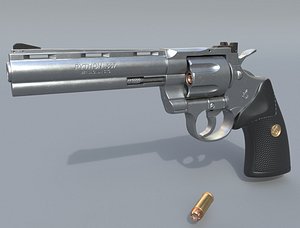 3D colt python 357 model - TurboSquid 1349724
