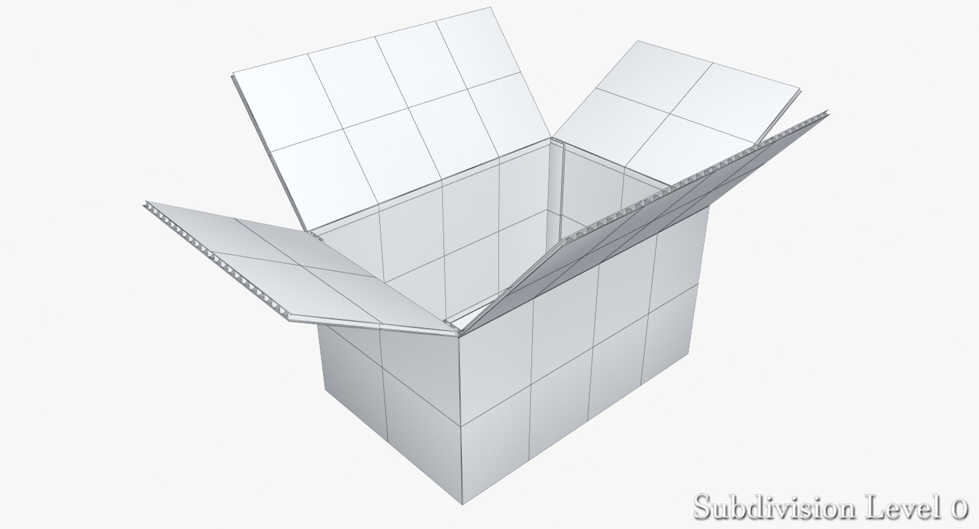 3d Paper Box Model