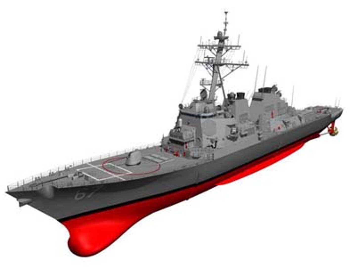 3d Ddg 67 Model