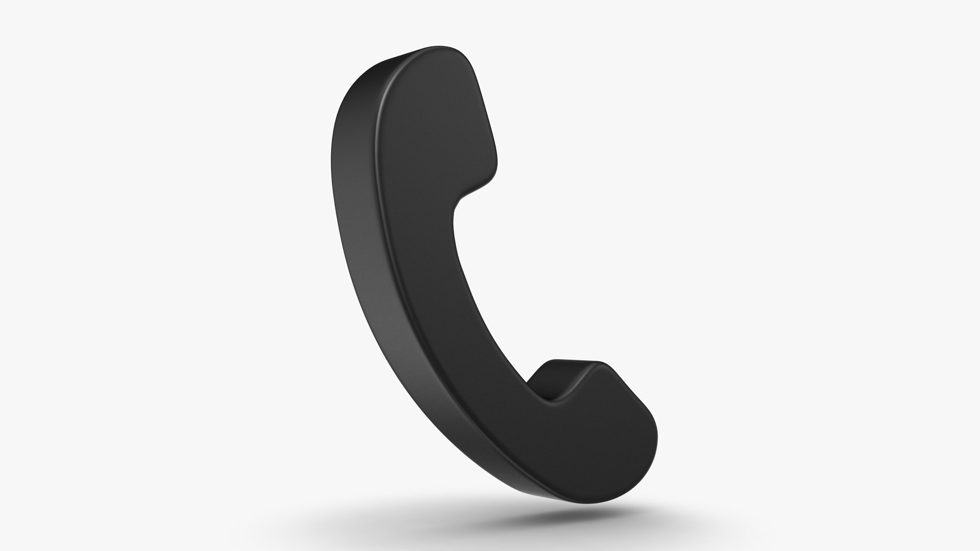 Phone Symbol 3D Model - TurboSquid 2092649