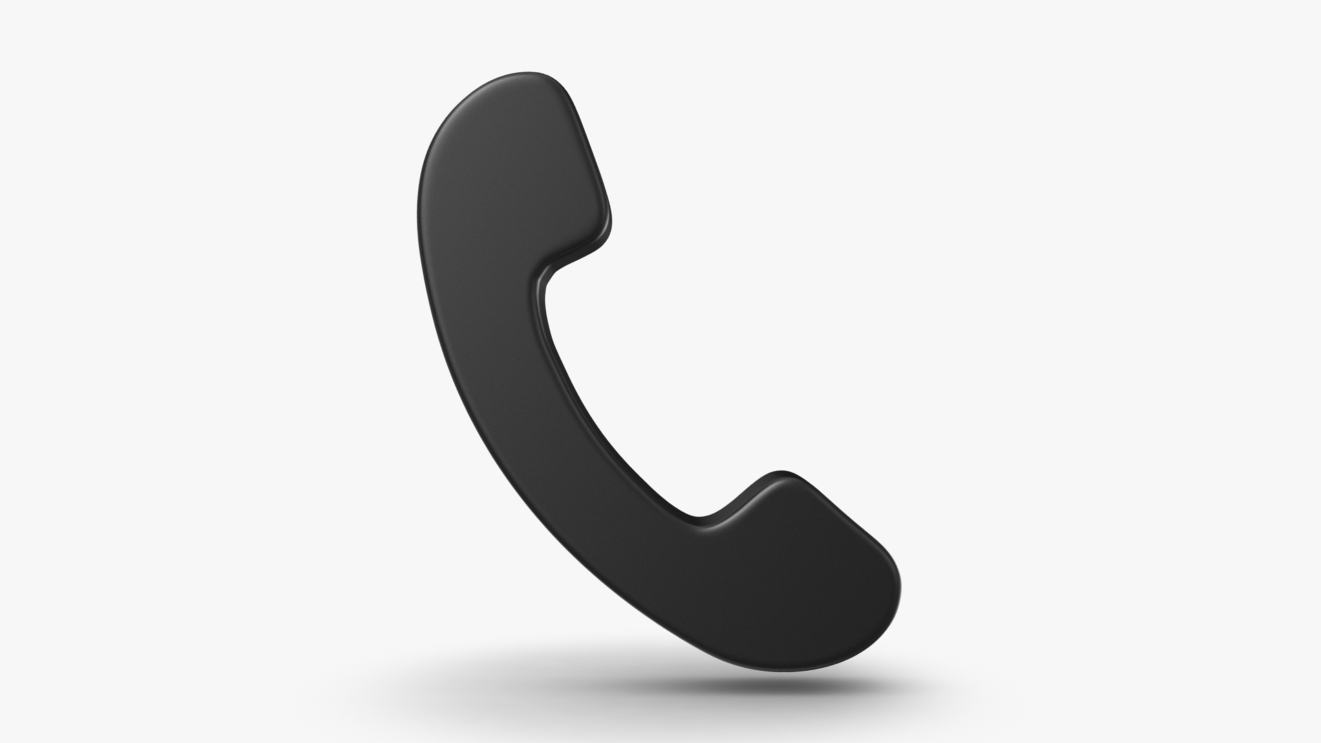 Phone Symbol 3D Model - TurboSquid 2092649
