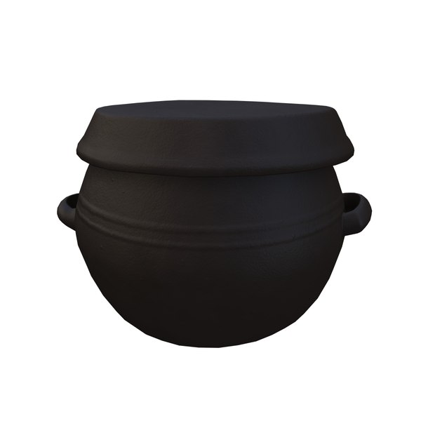 modelo 3d Tarro tradicional coreano Game Ready Ong-Gi - TurboSquid 2056461