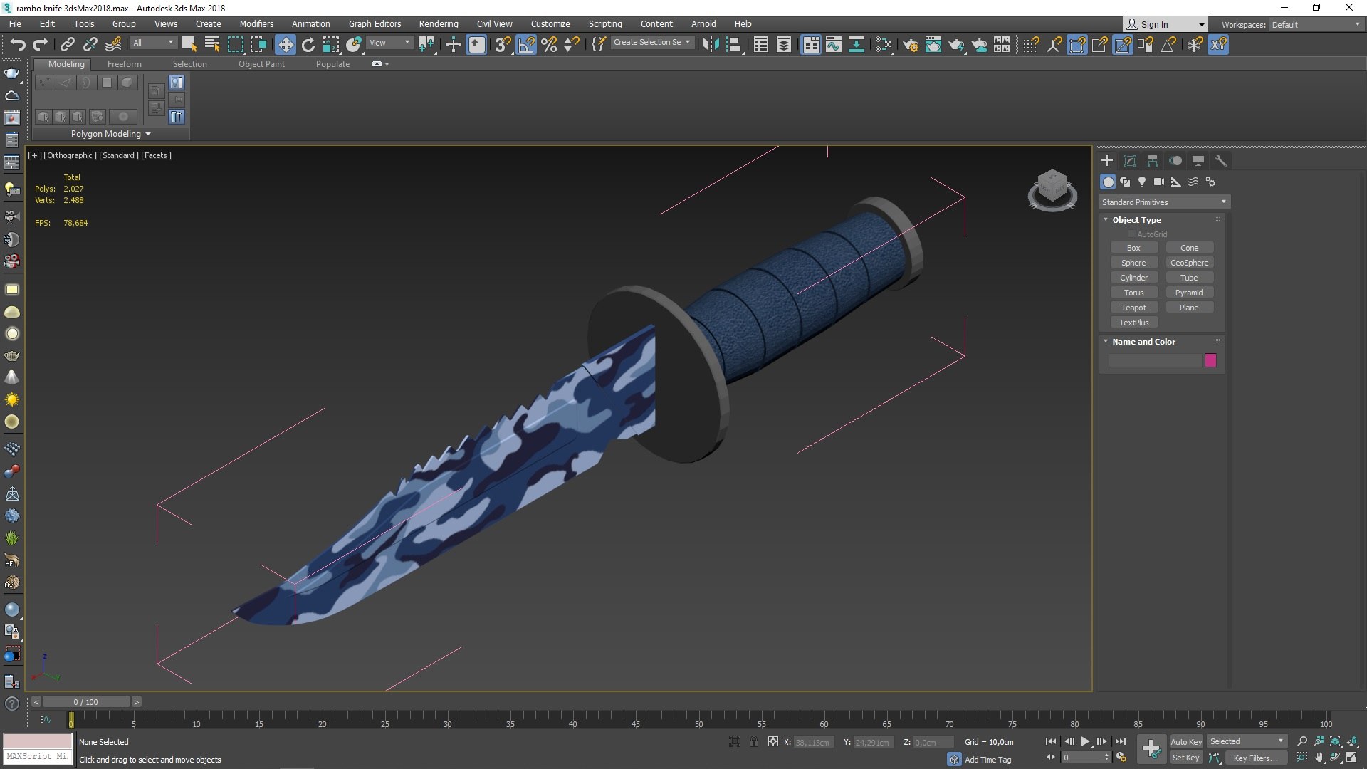 Rambo Knife 3D Model - TurboSquid 1822053