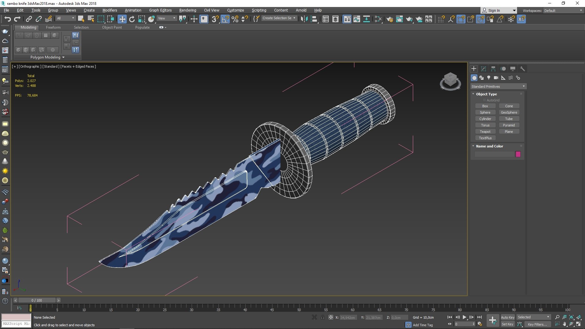 Rambo Knife 3D Model - TurboSquid 1822053