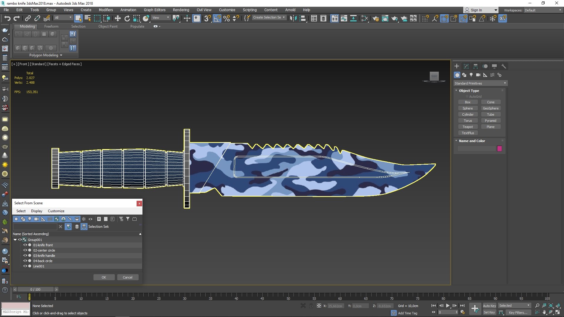 Rambo Knife 3D Model - TurboSquid 1822053