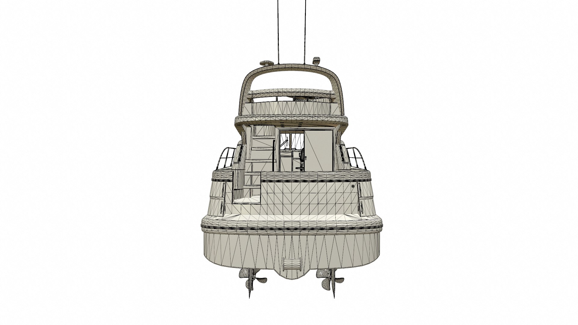 3D yacht boat pbr model - TurboSquid 1535263