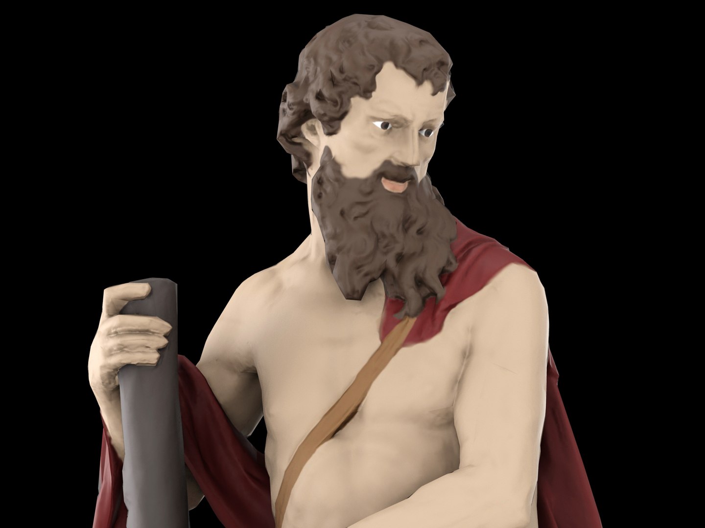 3D Aesculapius Statue Collection Model - TurboSquid 1874961