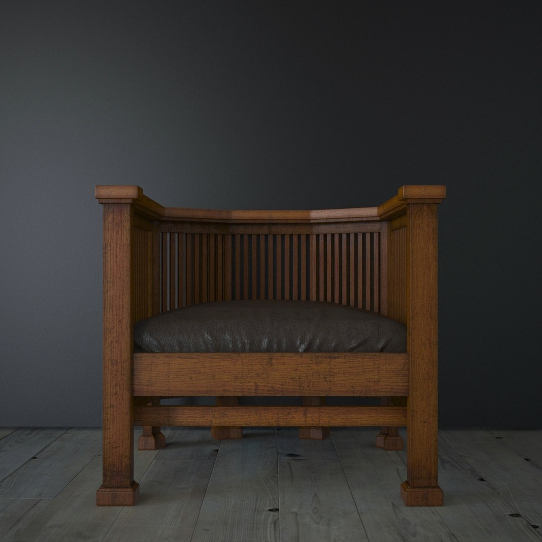 Chairs Frank Lloyd 3d Max