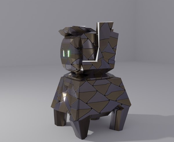 Cute pet robot 3D model - TurboSquid 2027682