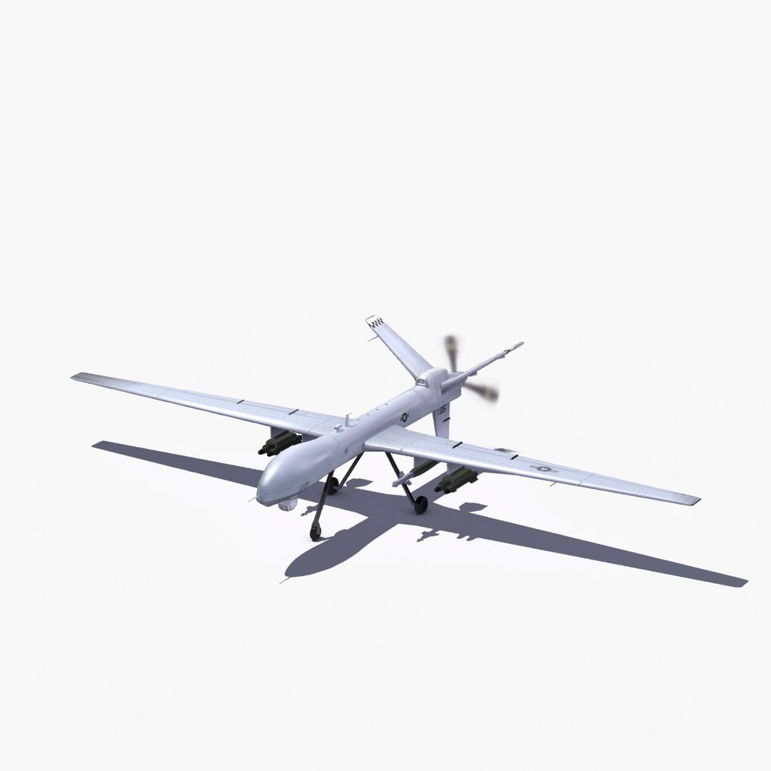 Mq-9 Reaper 3d X