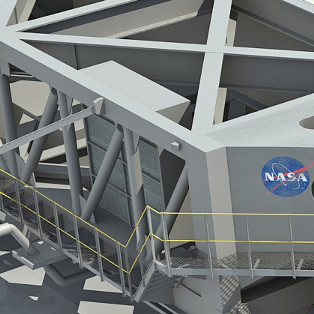 Nasa Crawler Transporter Shuttle Launch 3d Model