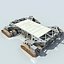 Nasa Crawler Transporter Shuttle Launch 3d Model