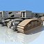 Nasa Crawler Transporter Shuttle Launch 3d Model