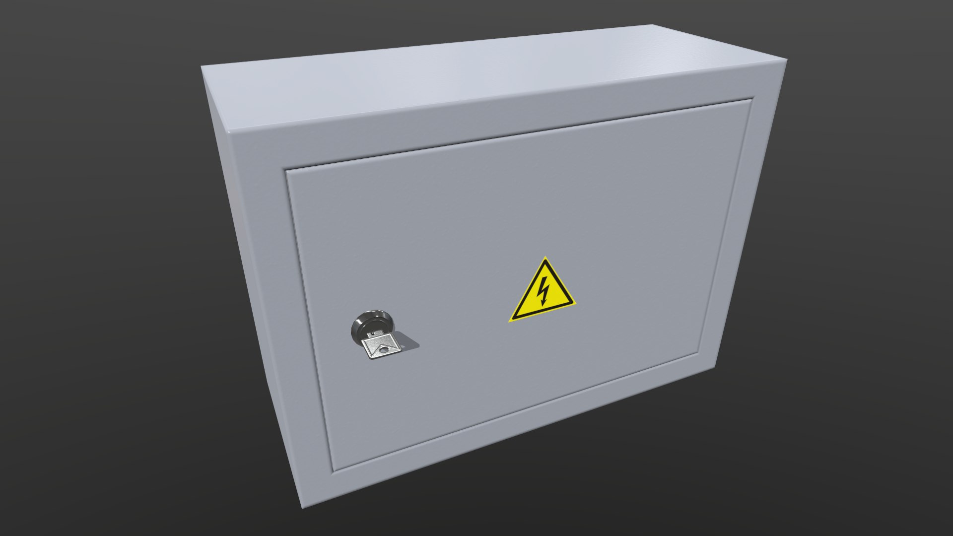Low-poly electrical fuse box 3D model - TurboSquid 1527044