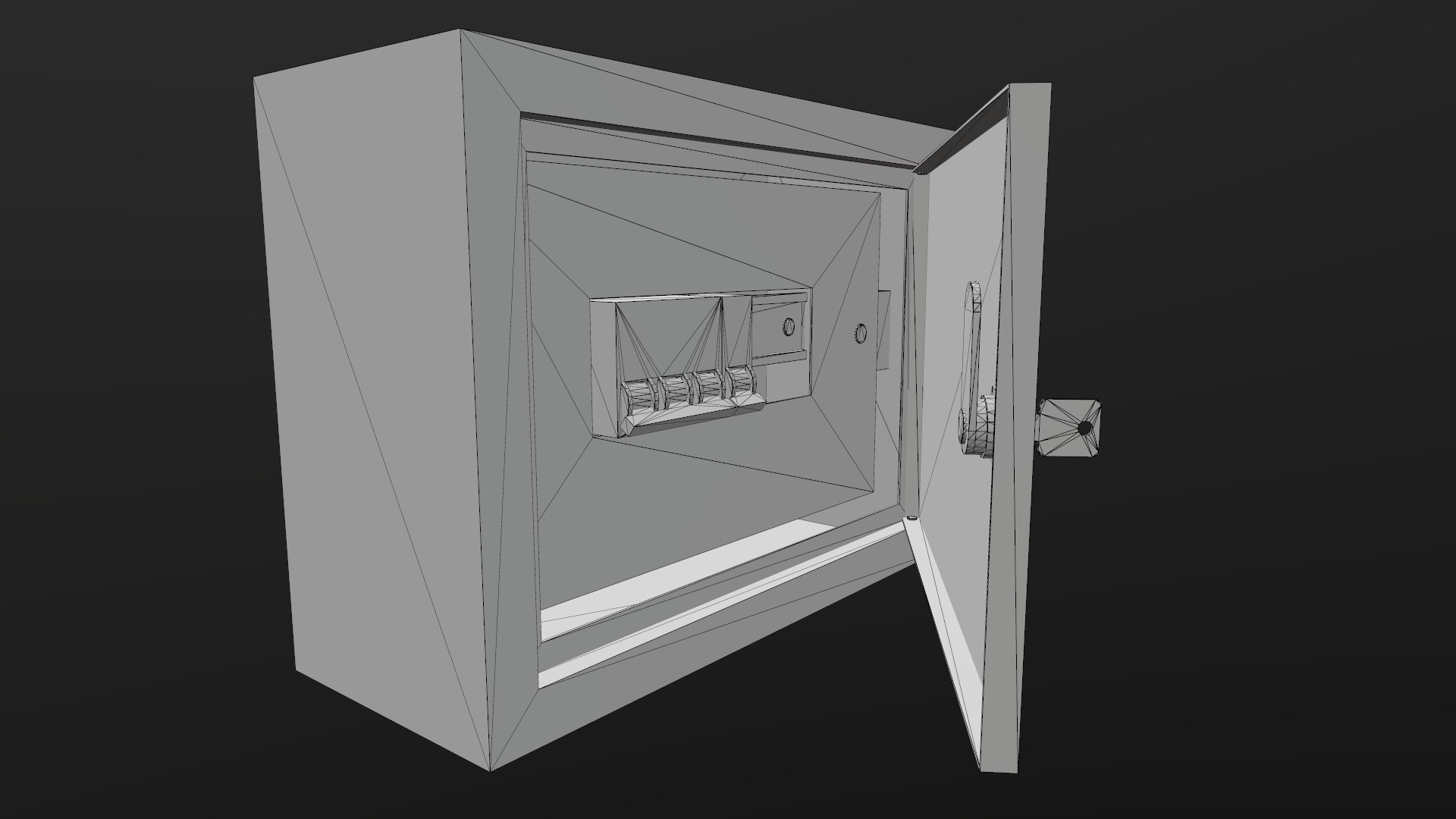 Low-poly electrical fuse box 3D model - TurboSquid 1527044
