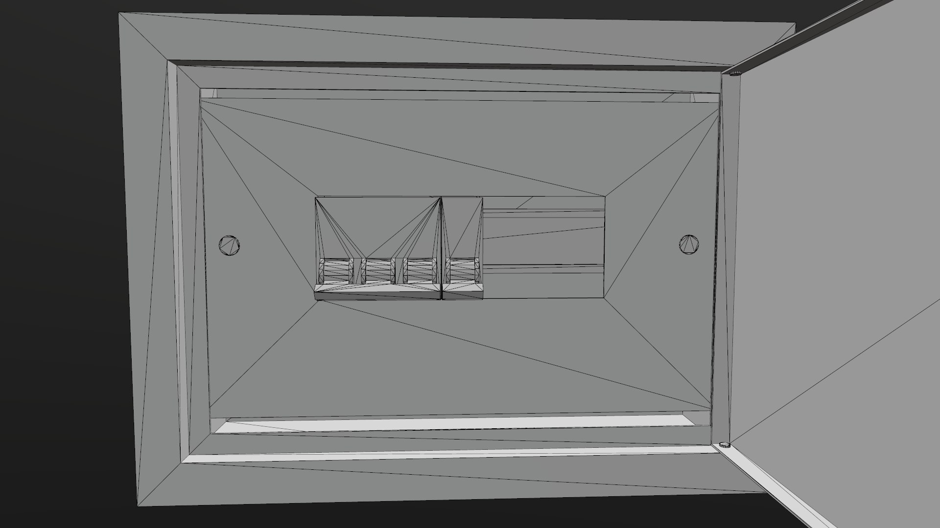 Low-poly electrical fuse box 3D model - TurboSquid 1527044