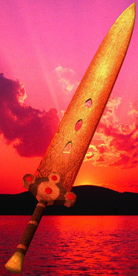 3ds max sword sun fang