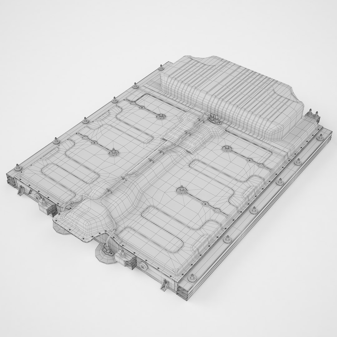 Electric Cars Battery Generic 11 3D Model - TurboSquid 2244241