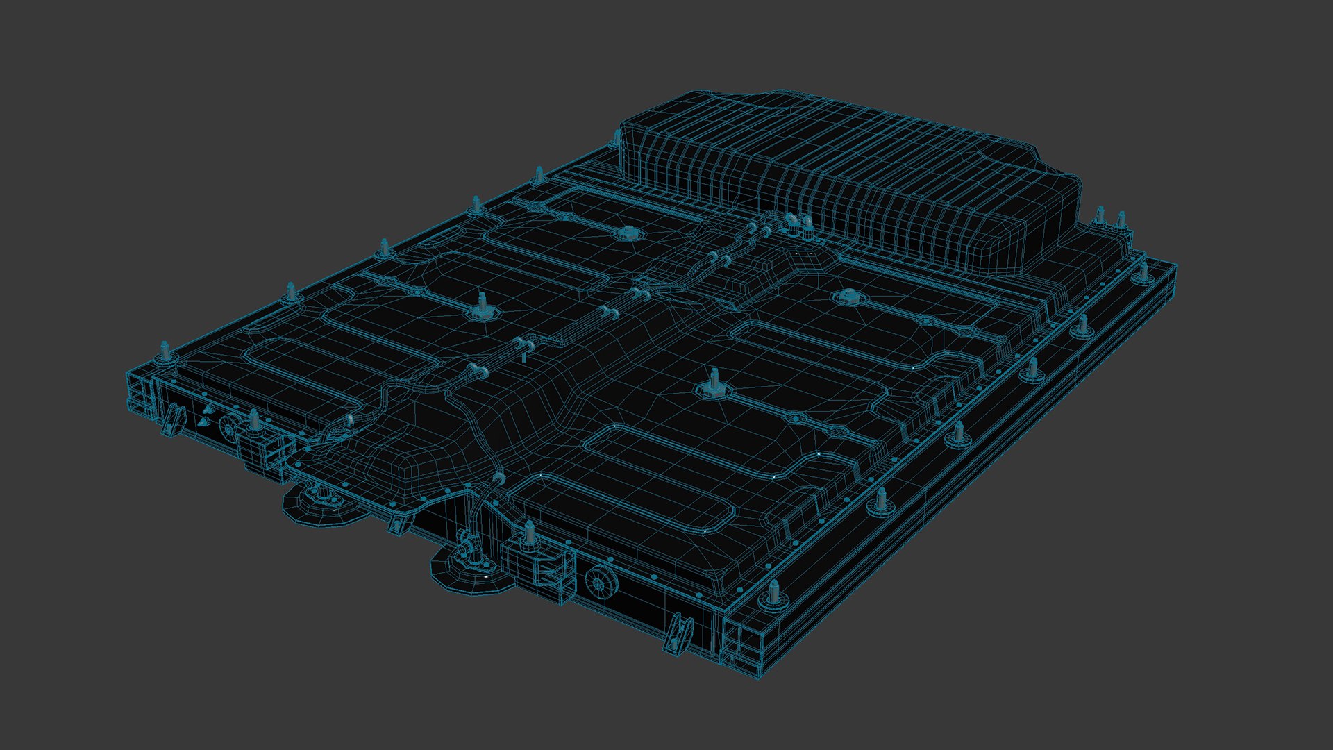 Electric Cars Battery Generic 11 3D Model - TurboSquid 2244241