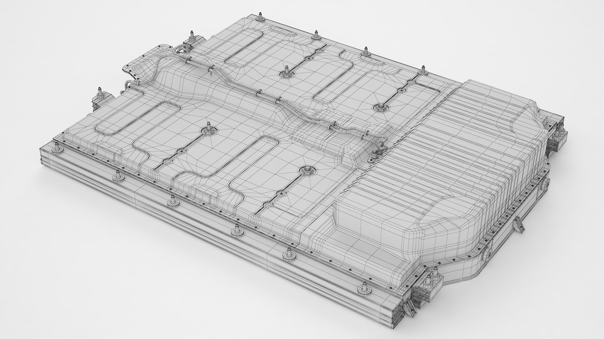 Electric Cars Battery Generic 11 3D Model - TurboSquid 2244241