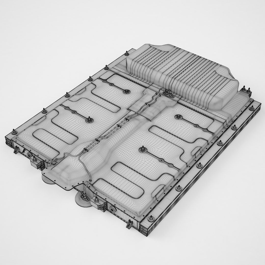 Electric Cars Battery Generic 11 3D Model - TurboSquid 2244241