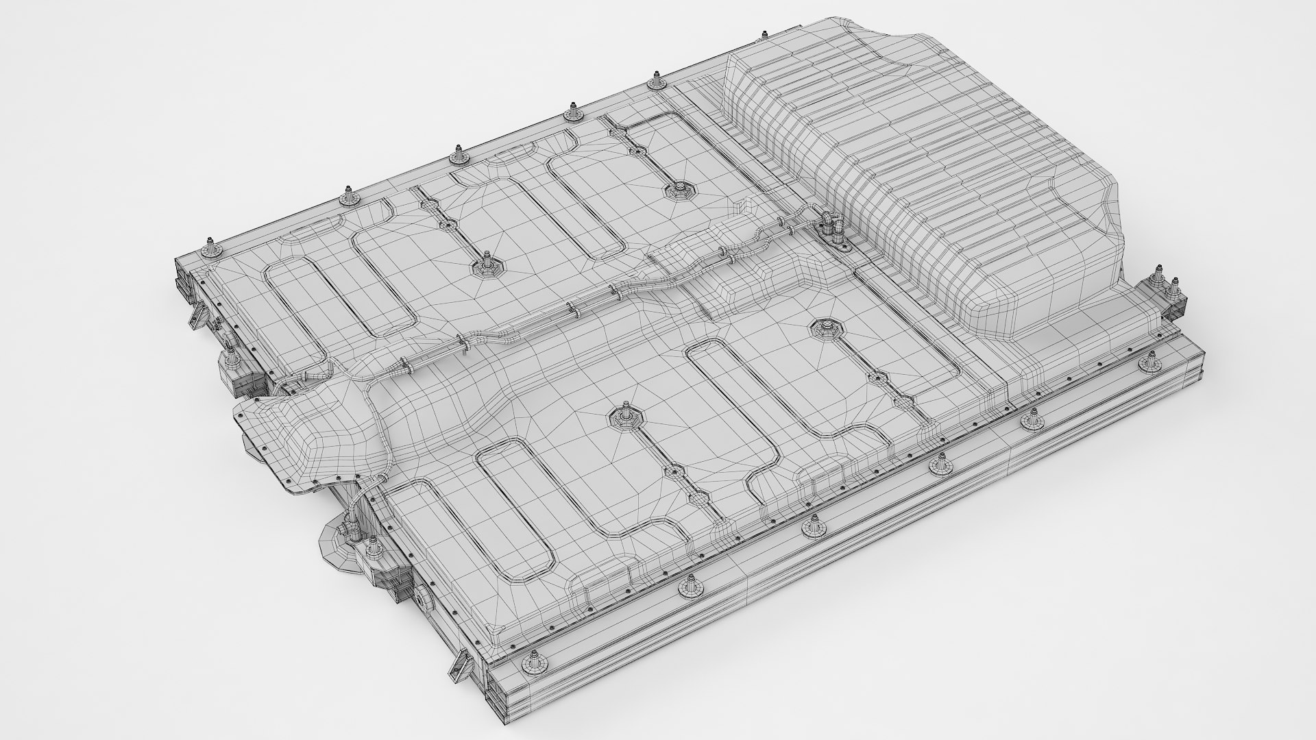 Electric Cars Battery Generic 11 3D Model - TurboSquid 2244241