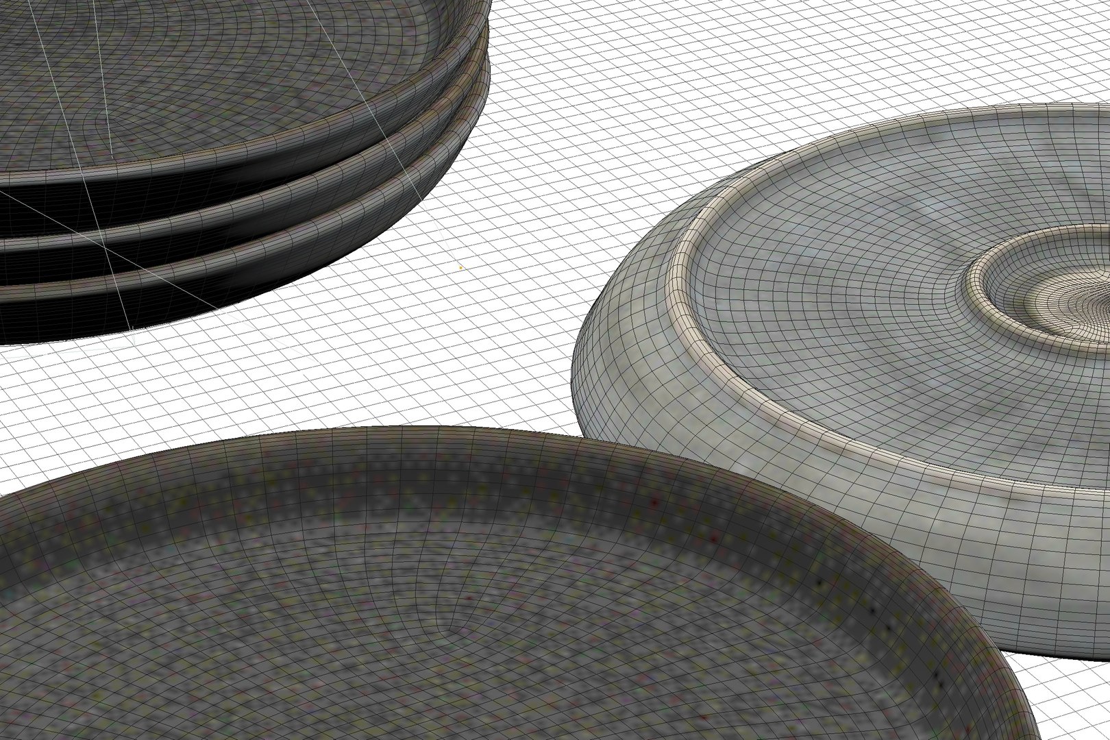 BITZ - Gastro Plate Grey Model - TurboSquid 1836897