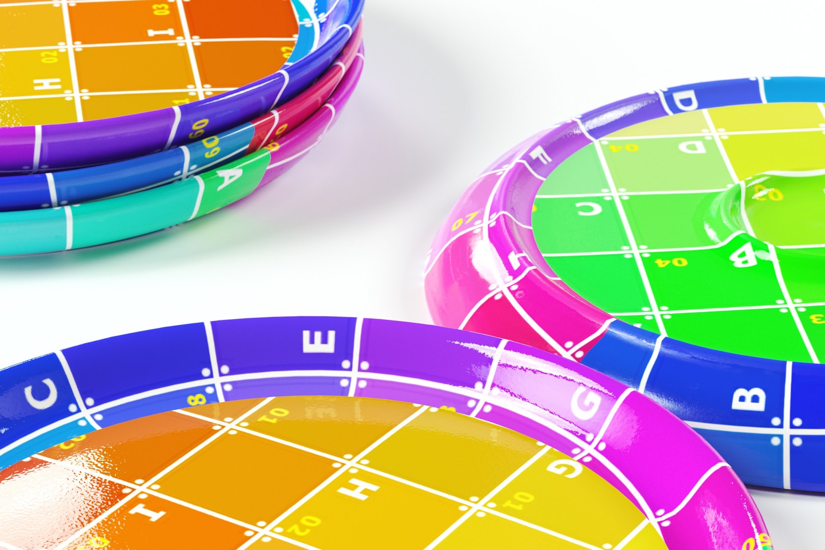 BITZ - Gastro Plate Grey Model - TurboSquid 1836897