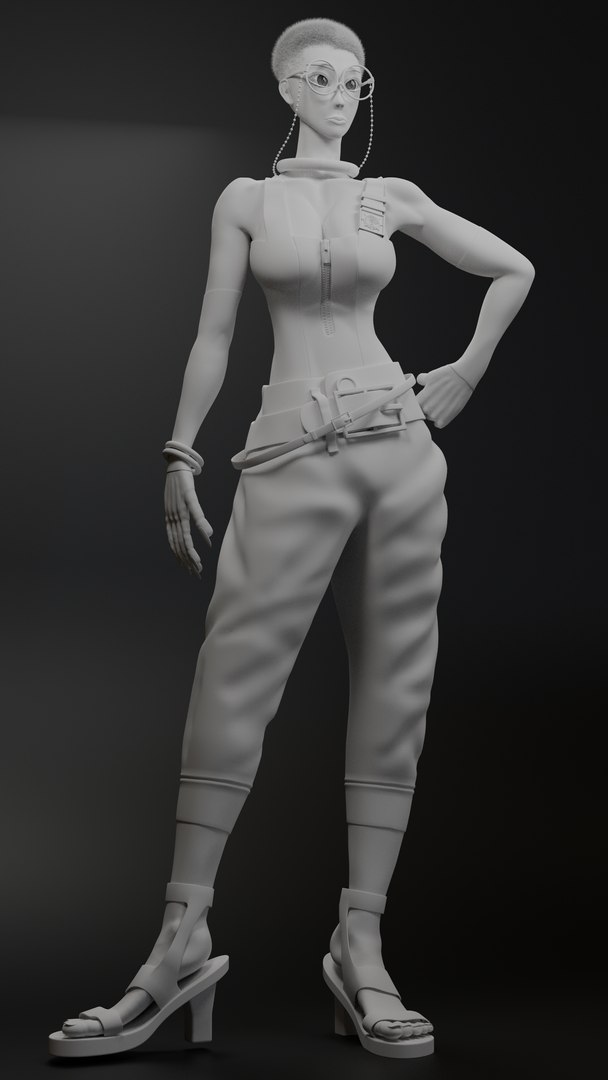 Semiu Grier Gachiakuta 3D Sculpt 3D Model - TurboSquid 2460286