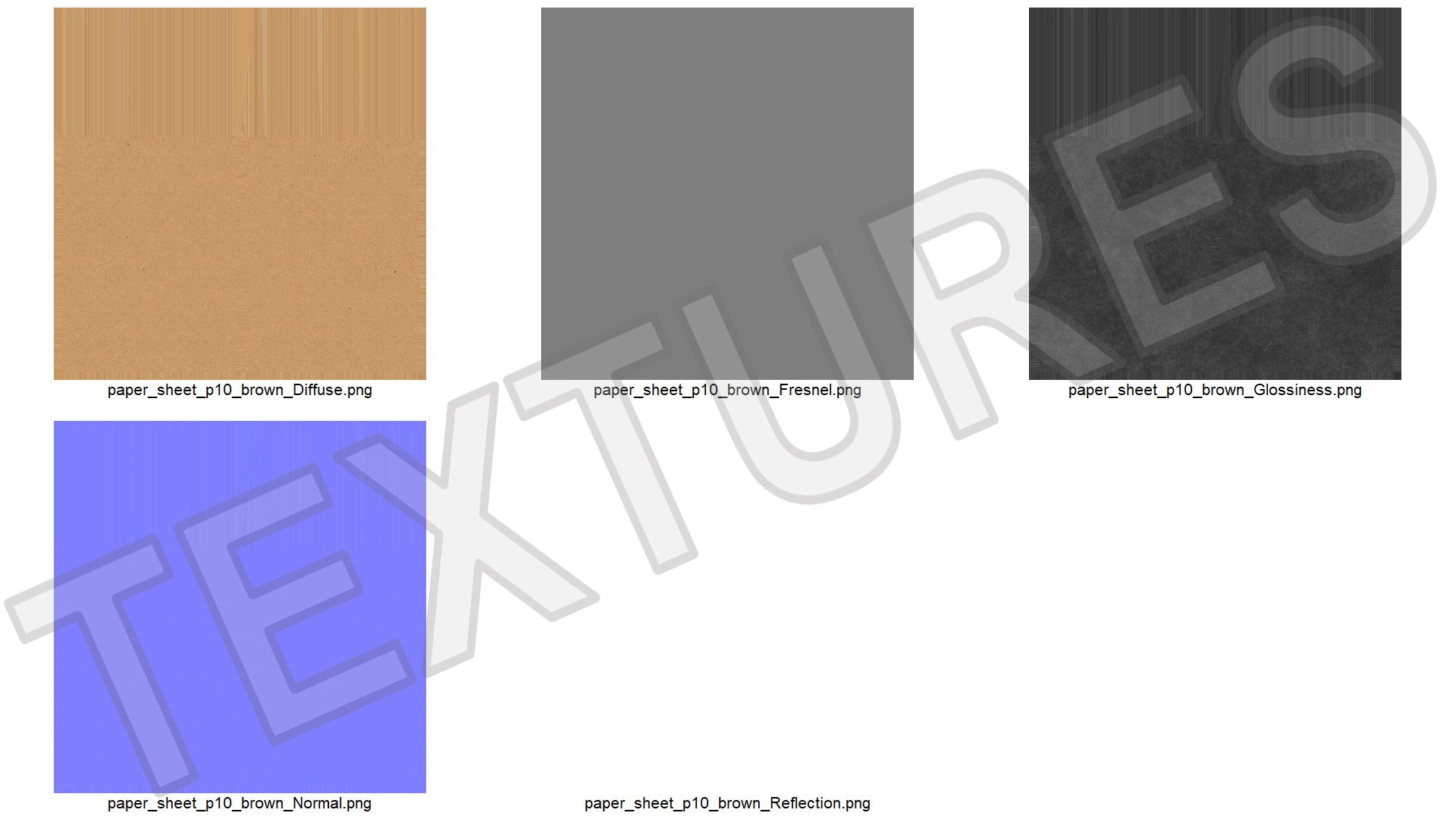 3D Curled Brown Paper Sheet - TurboSquid 1993723