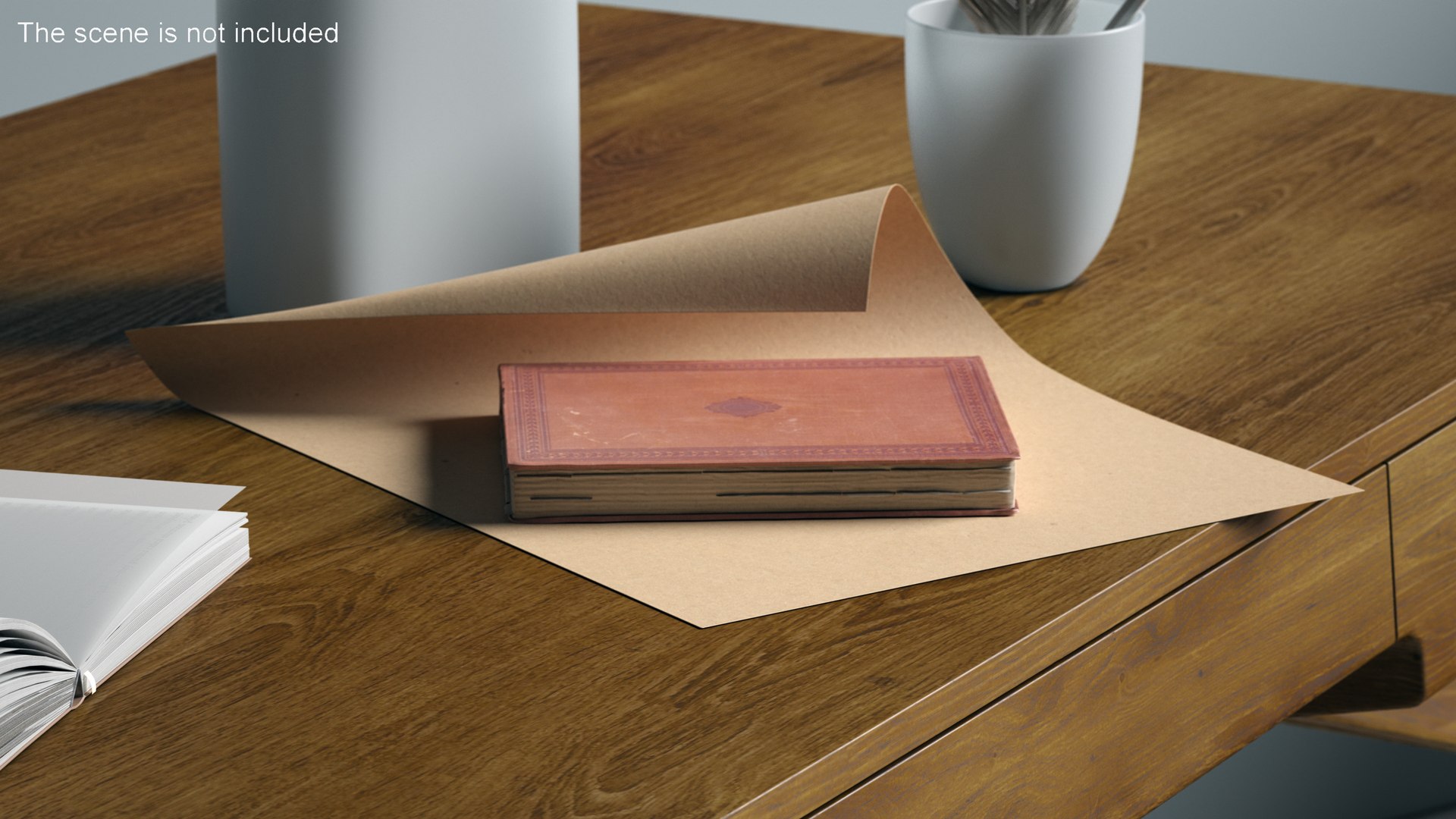 3D Curled Brown Paper Sheet - TurboSquid 1993723