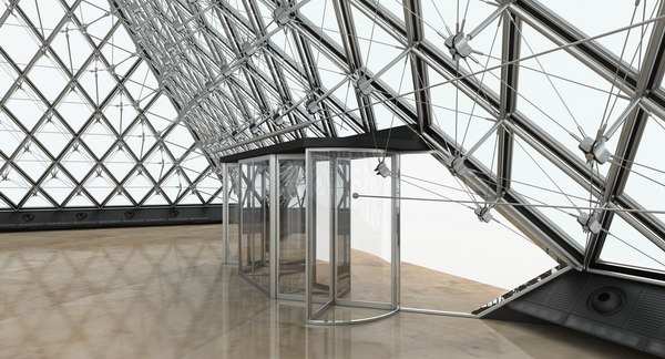Glass pyramid 3D - TurboSquid 1272188