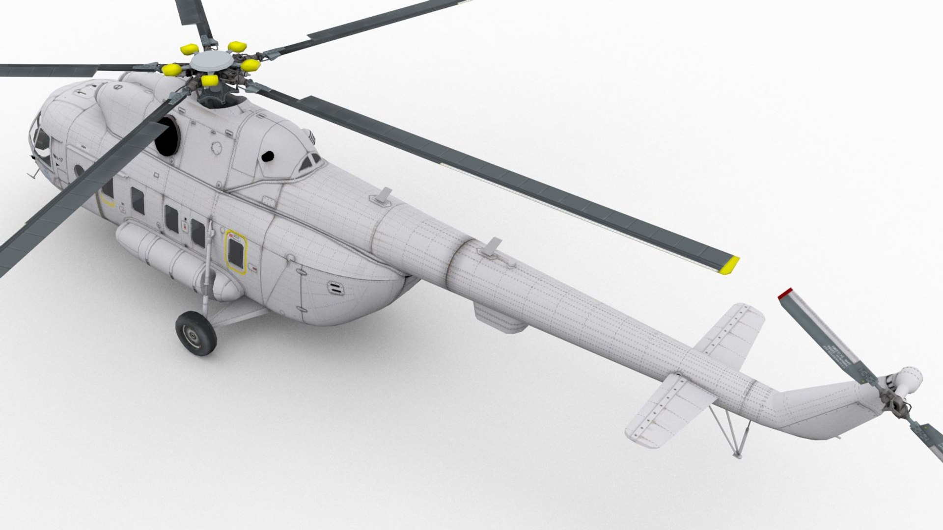 Mil Mi-17 3D Model | 1143521 | TurboSquid