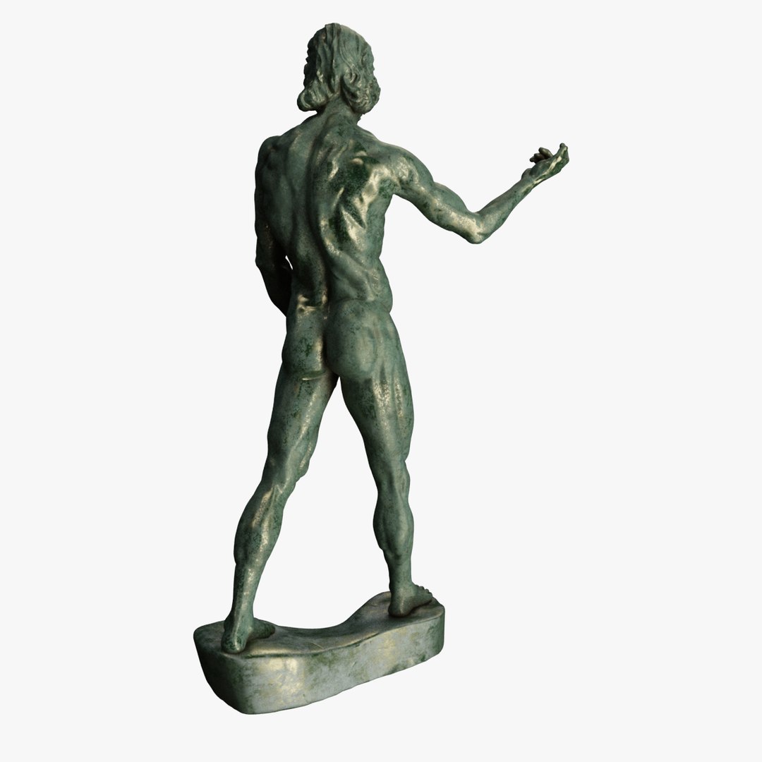 3d Statue John Baptiste Rodin