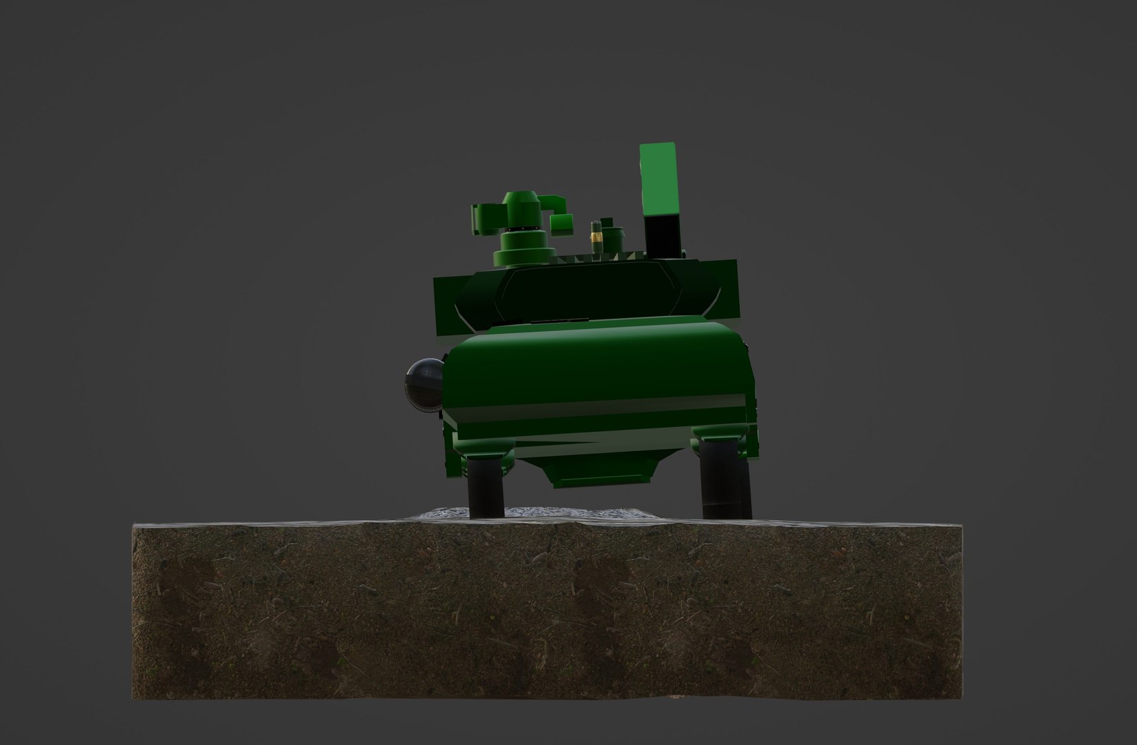 Anti-aircraft Self-propelled Tank 3D Model - TurboSquid 2082182