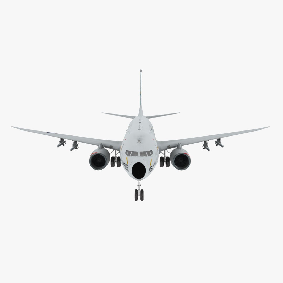 3d Model Poseidon P8a Aircraft