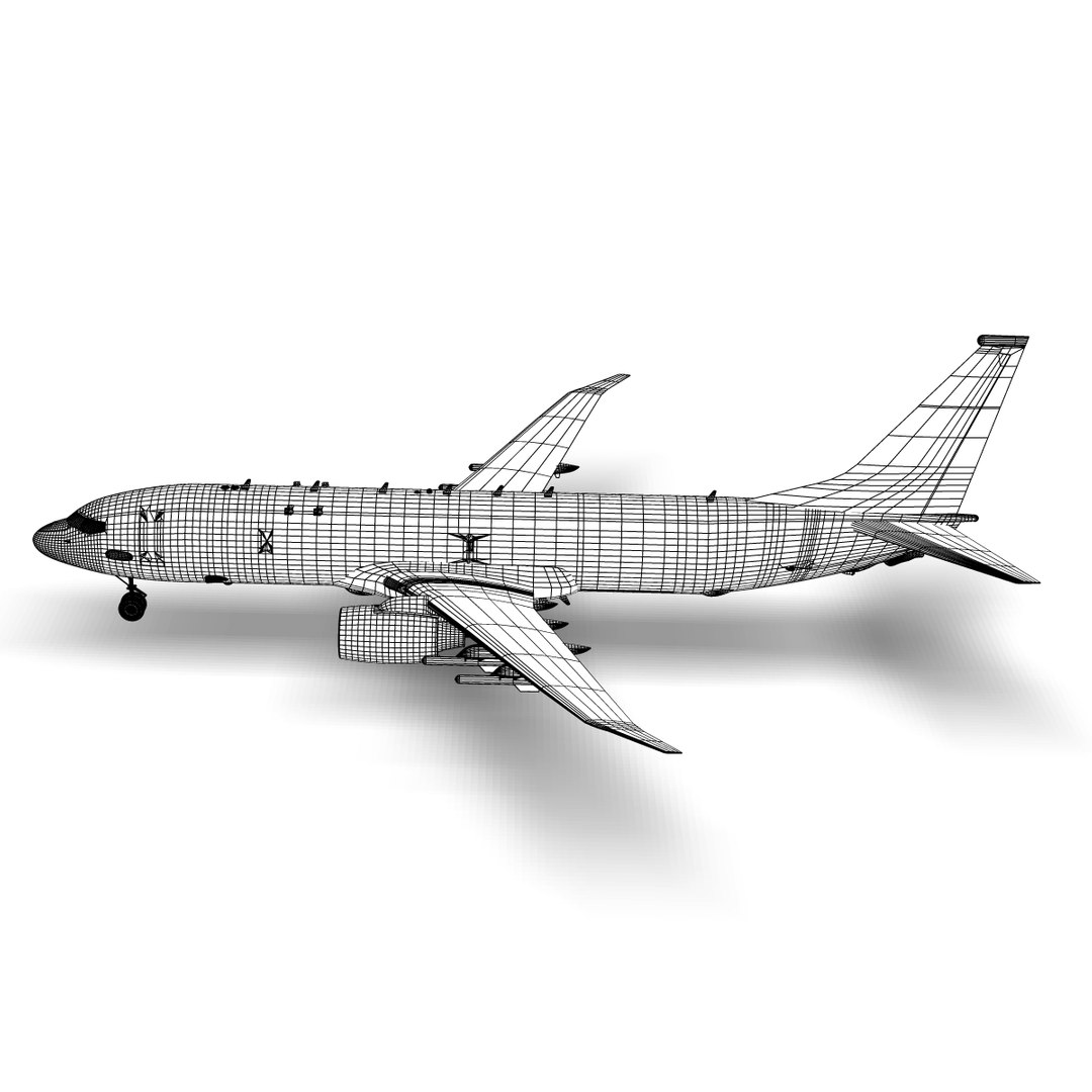 3d Model Poseidon P8a Aircraft