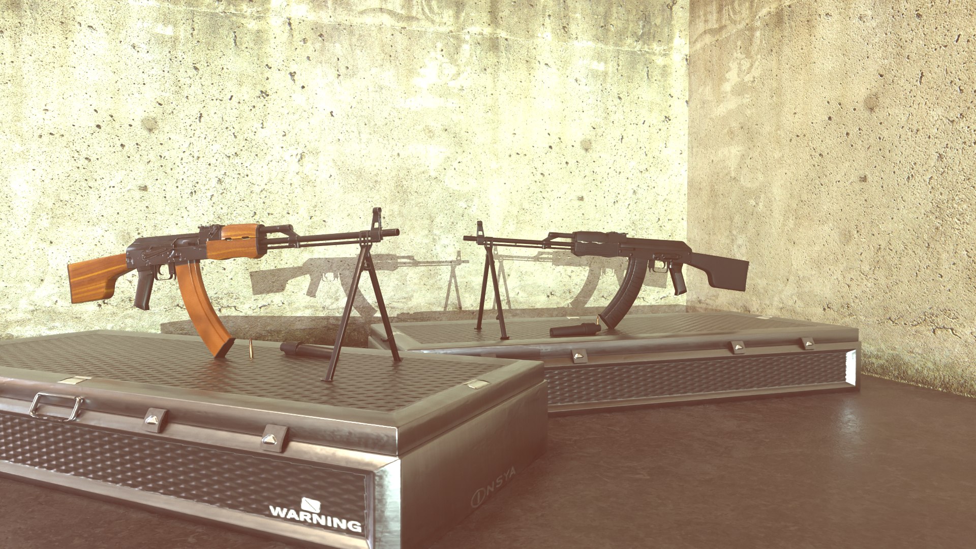 3D RPK Russian Rifle 2 Model - TurboSquid 1783270