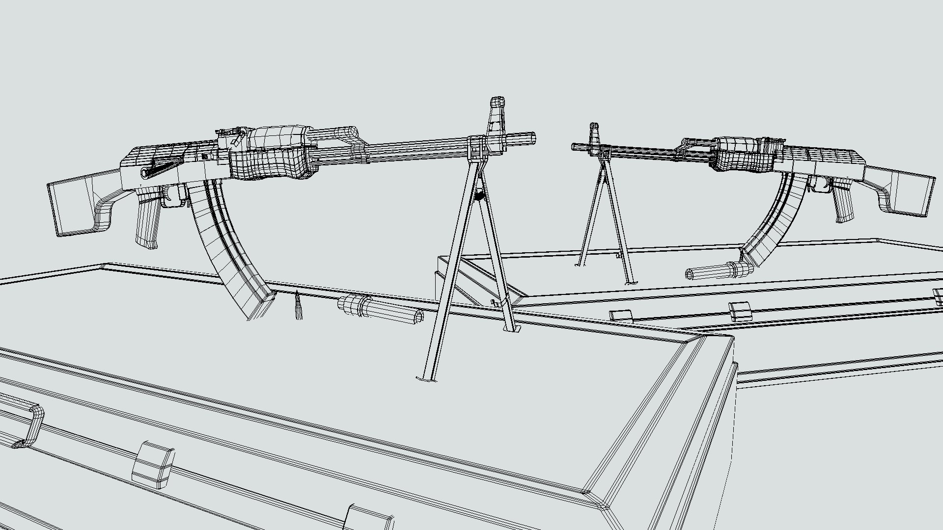 3D RPK Russian Rifle 2 Model - TurboSquid 1783270