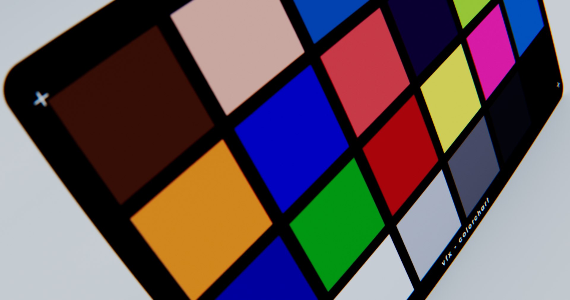 Vfx Colorchecker - Colorchart 3D Model - TurboSquid 2196921