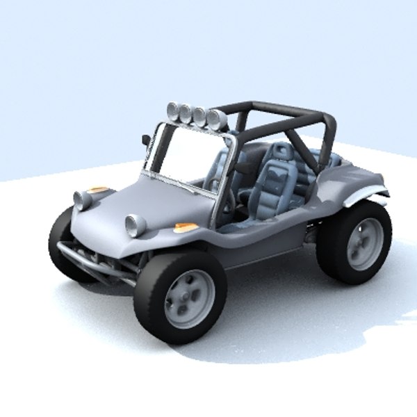 manx buggy 3d model