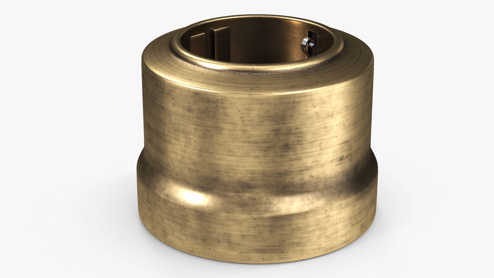3D model Retro Brass Sockets - TurboSquid 2051762