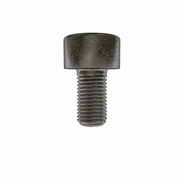 maya metal bolt screw