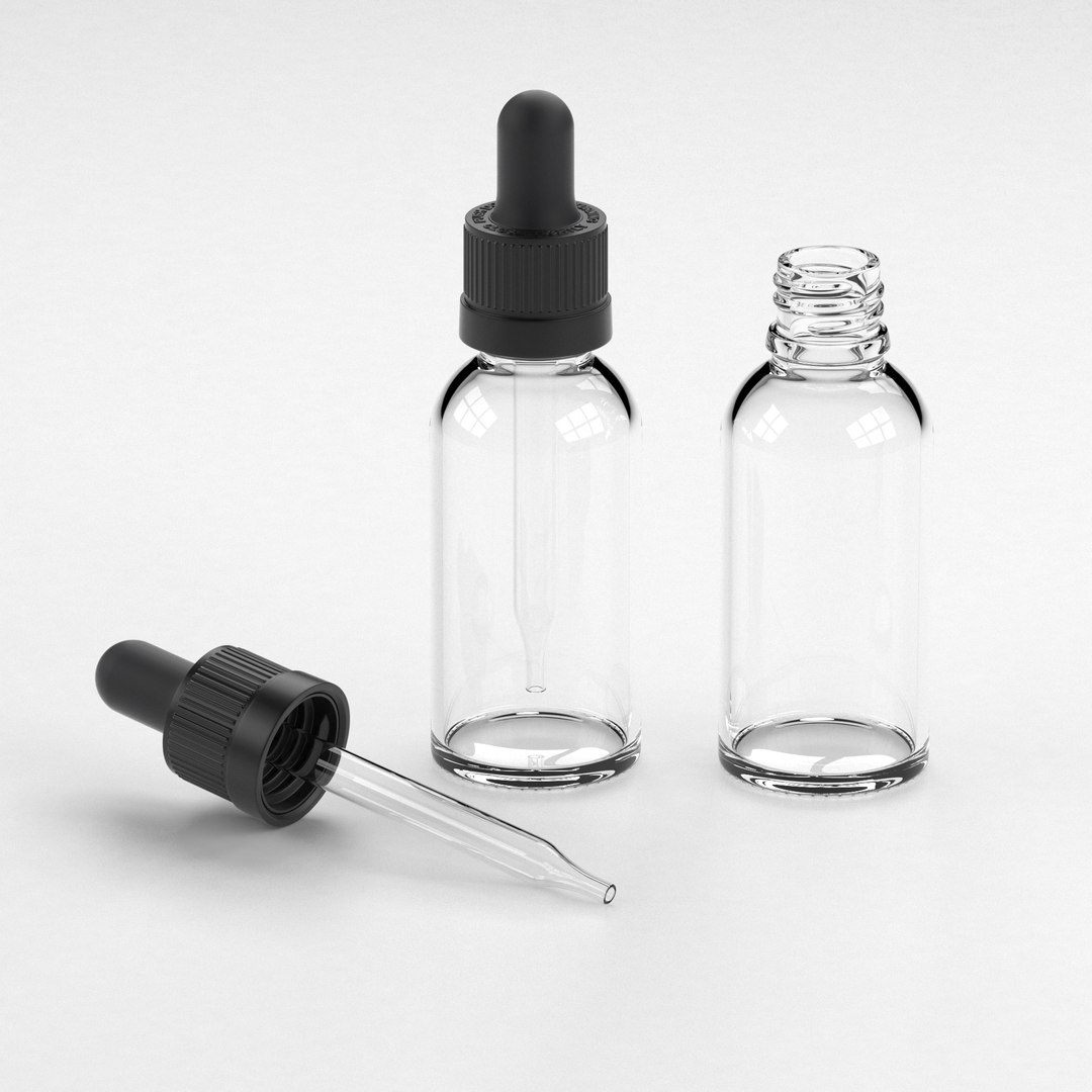 30ml Dropper Bottle Model - TurboSquid 1175969